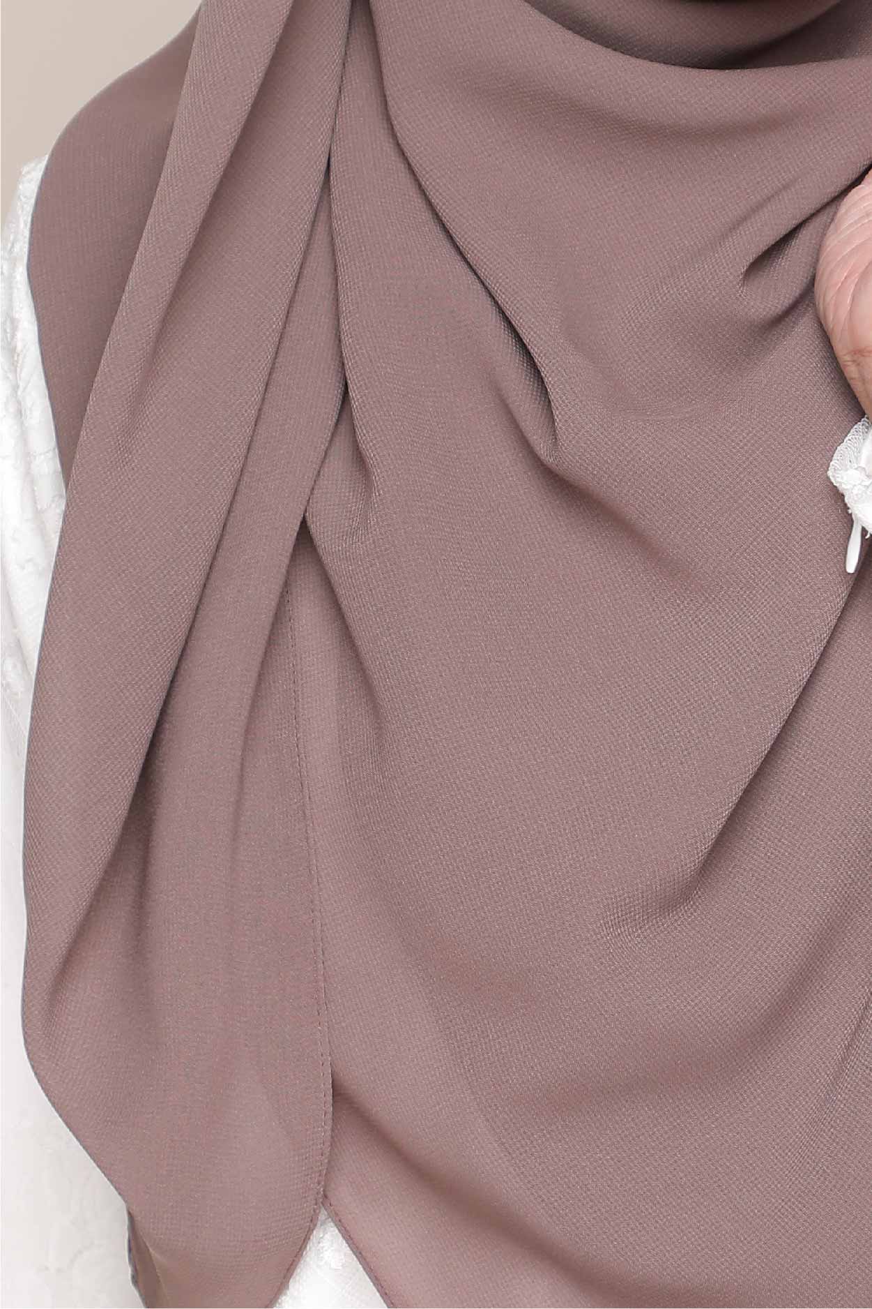 Aara Chiffon Voile Square Bawal Scarf 48” Tudung
