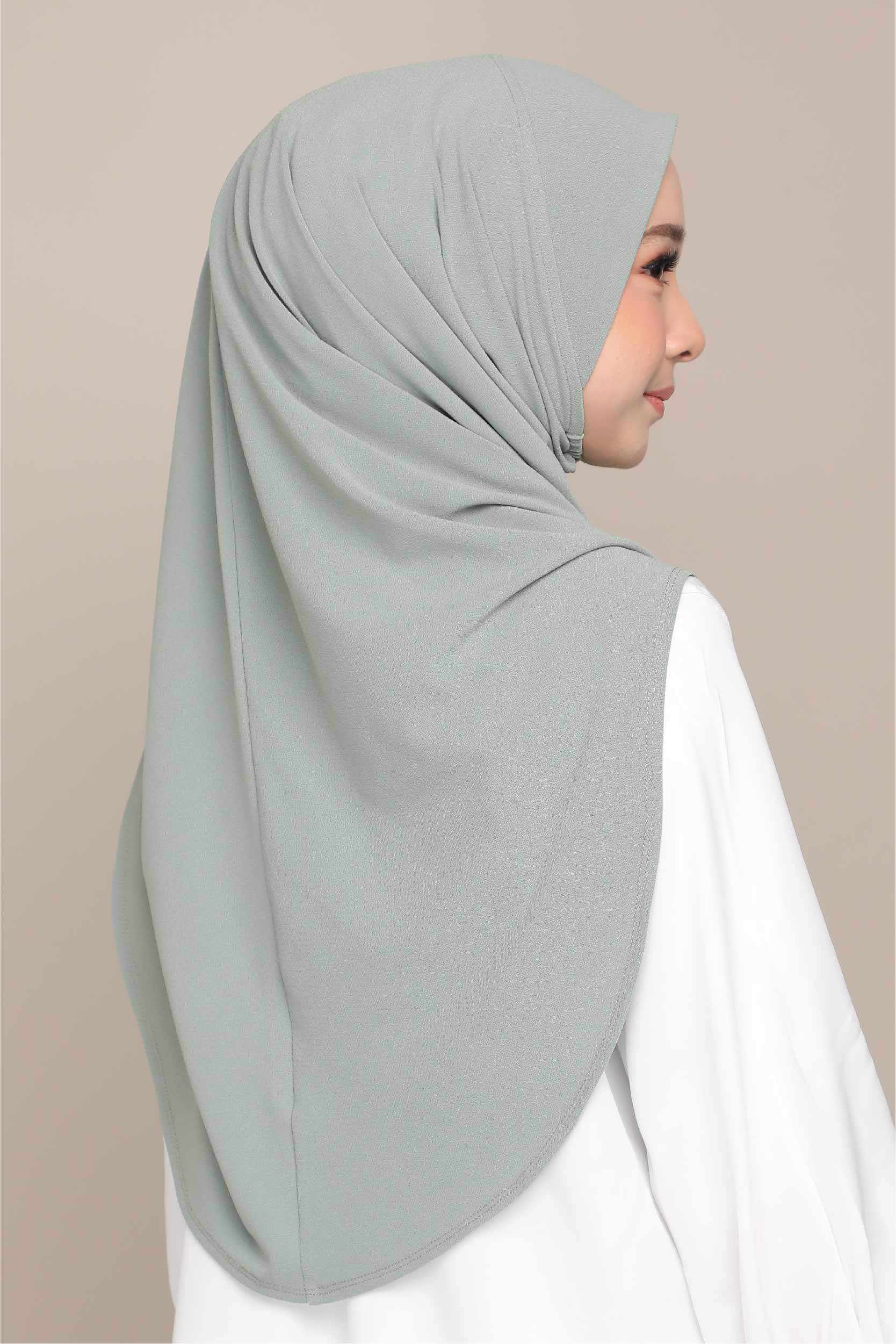 Wardah Ironless Tudung Sarung Instant